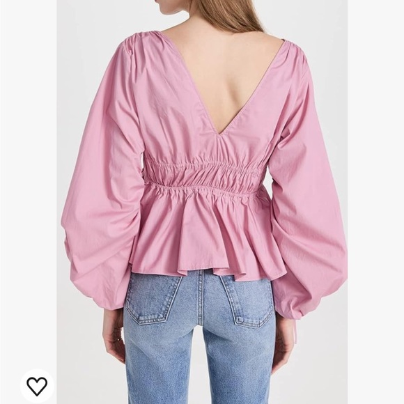 STAUD | Tops | New Staud Womens Shelby Top Large Pink | Poshmark